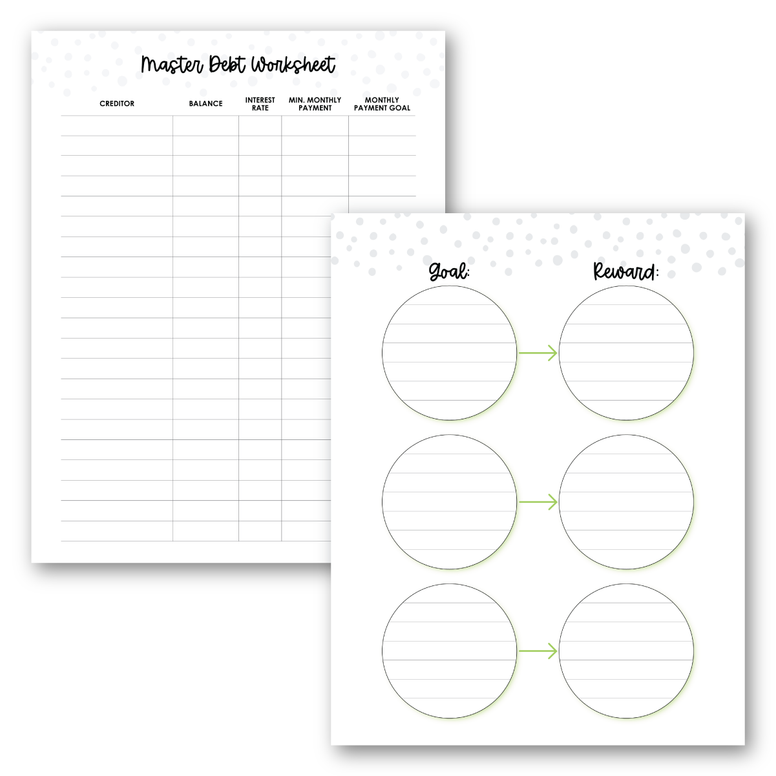 7x9 Budget Notebook – Limelife Planners