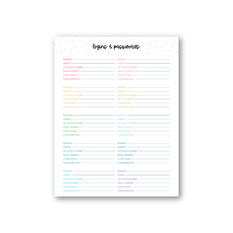 7x9 Daily Planner – Limelife Planners
